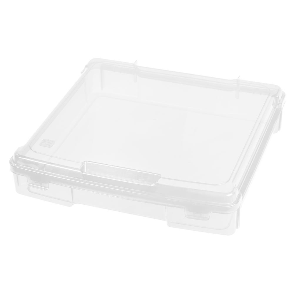 IRIS Single Compartment Plastic Project Case-150791 - The Home Depot