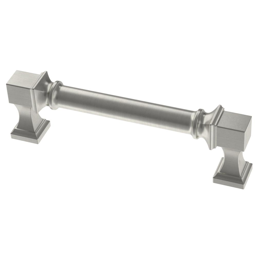 Liberty Regal Square 3-3/4 in. (96mm) Center-to-Center Satin Nickel ...