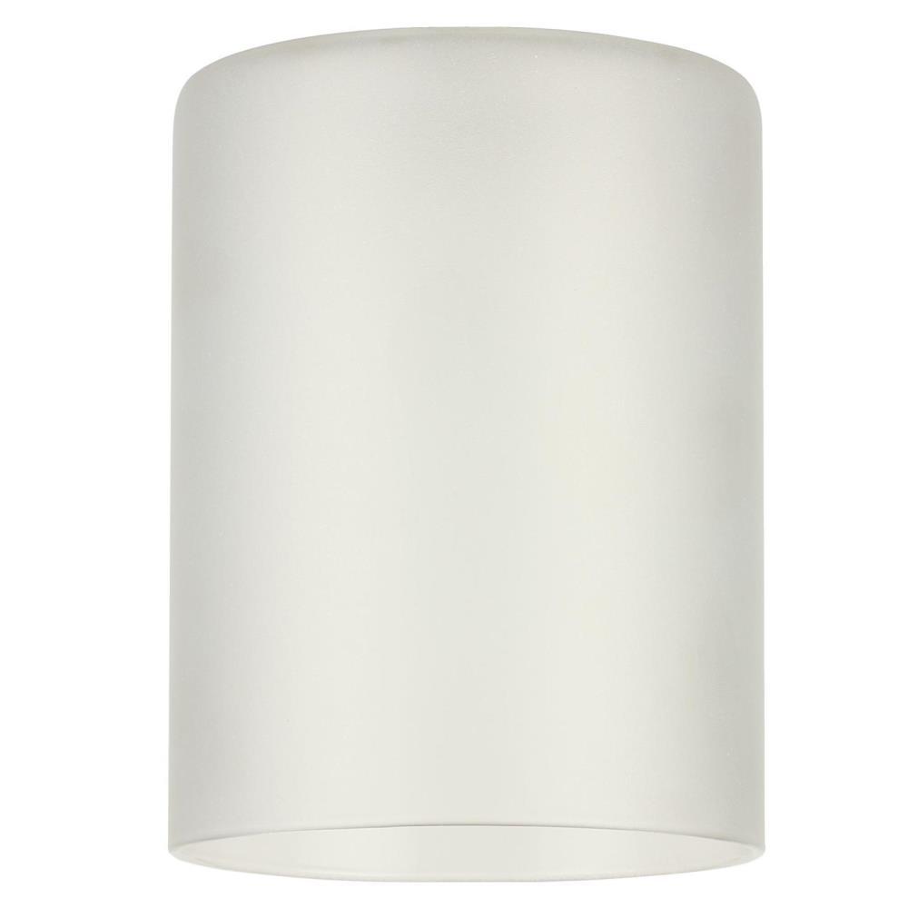 Westinghouse 5-1/4 in. Frosted Cylinder Shade with 2-1/4 in. Fitter and ...
