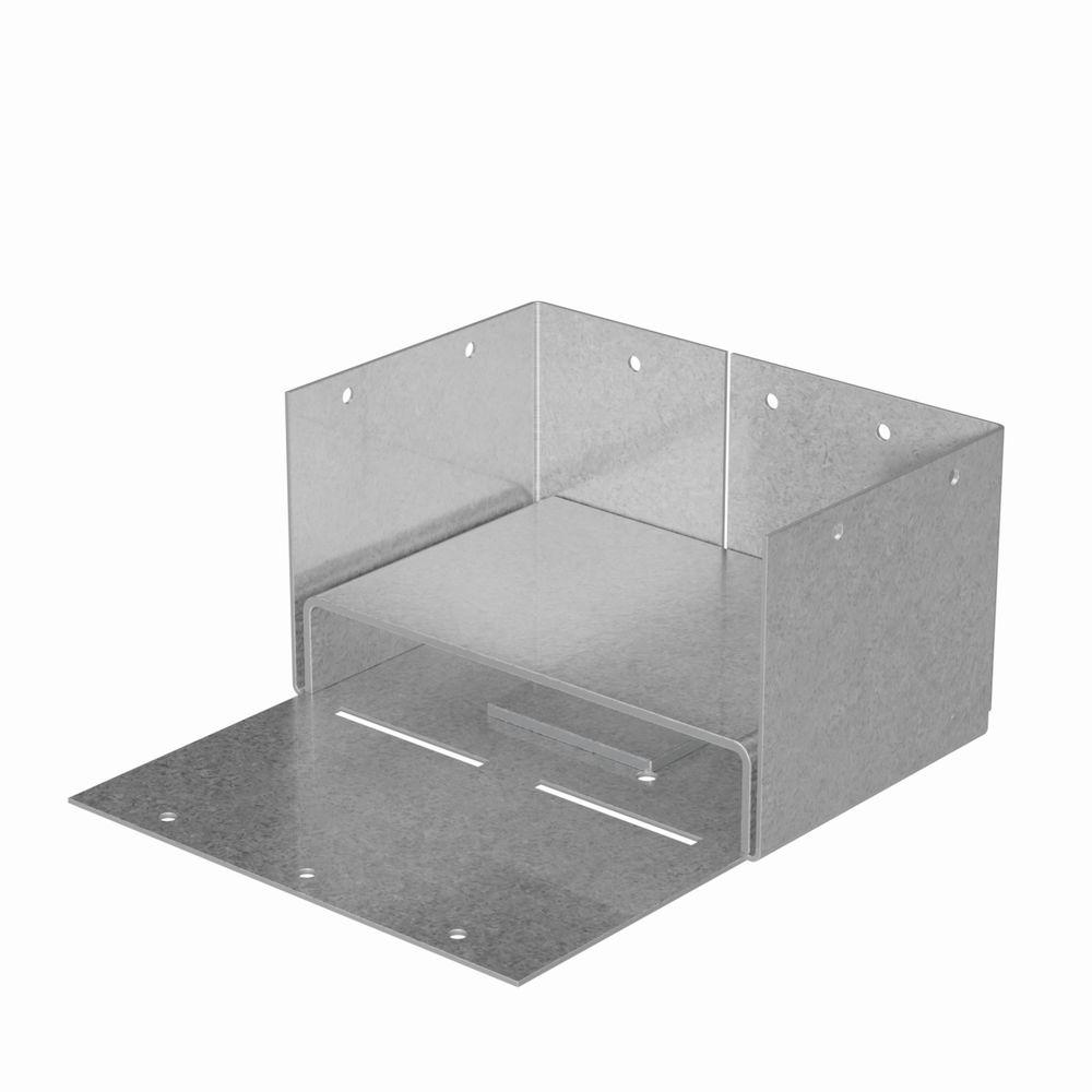 Simpson Strong-Tie ABW ZMAX® Galvanized Adjustable Standoff Post Base ...