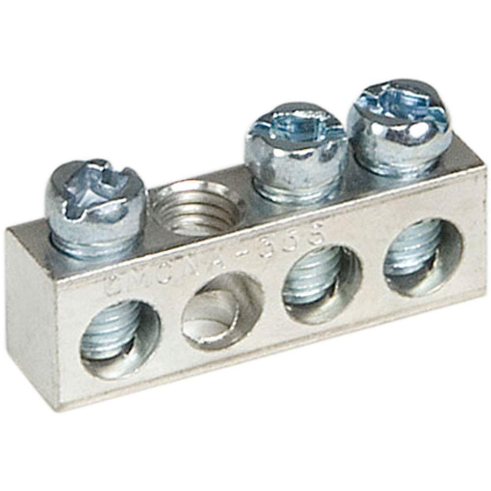 Square D 3 Terminal Ground Bar Kit-PK3GTA1CP - The Home Depot