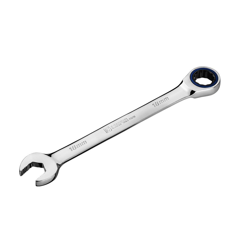 Capri Tools 100-Tooth 18 mm Ratcheting Combination Wrench-CP11518 - The ...