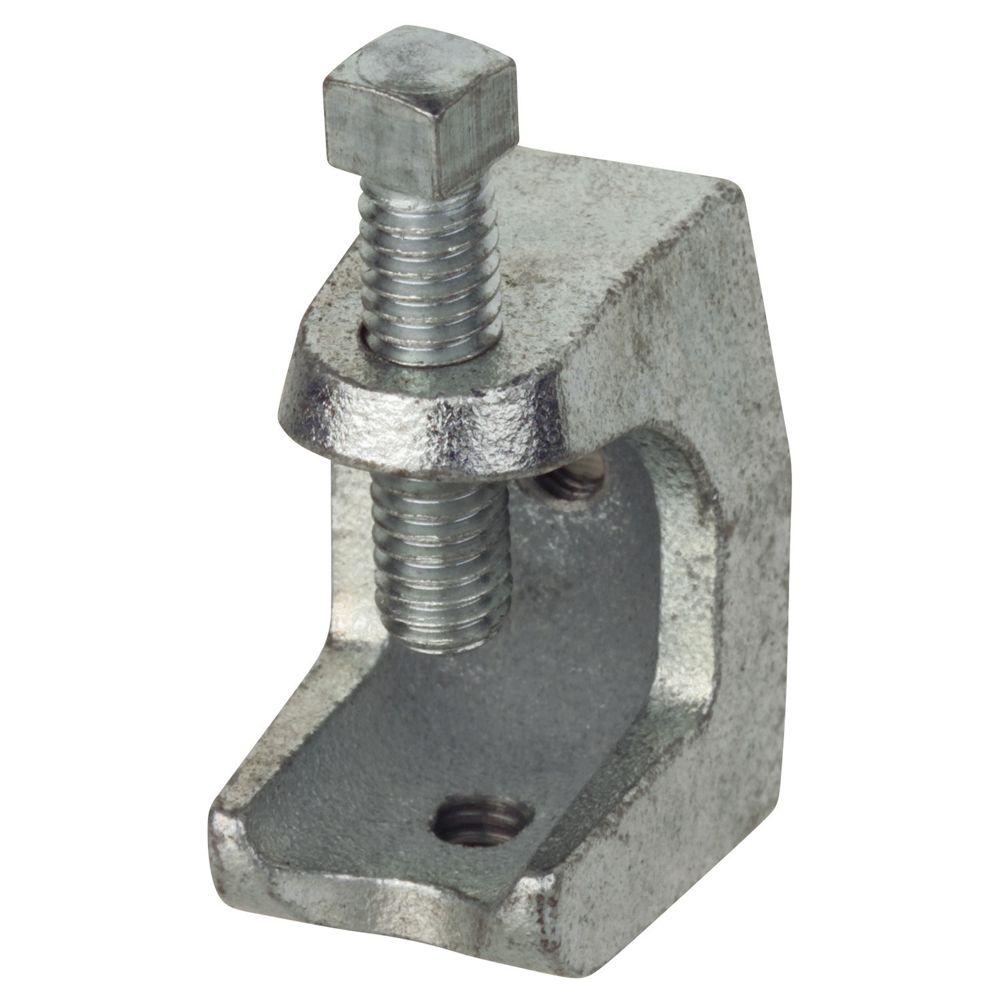 2 5/8 in. x 2 1/2 in. Beam Clamp - Silver Electroplated-Z503-5 - The ...