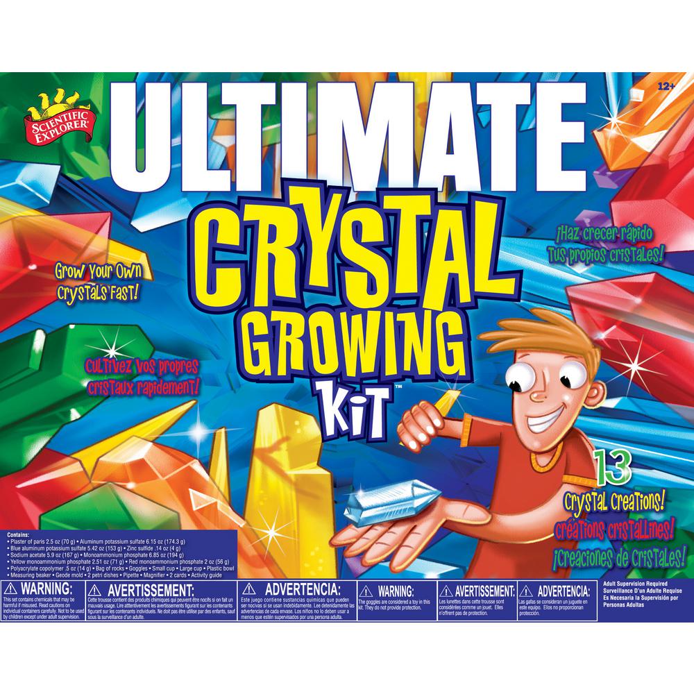 Scientific Explorer Ultimate Crystal Growing Kit-0SA230TL - The Home Depot