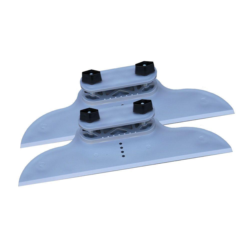 Stairtek 5 In X 12 In Sturdy Plastic Tread Template STTRTO The Home 