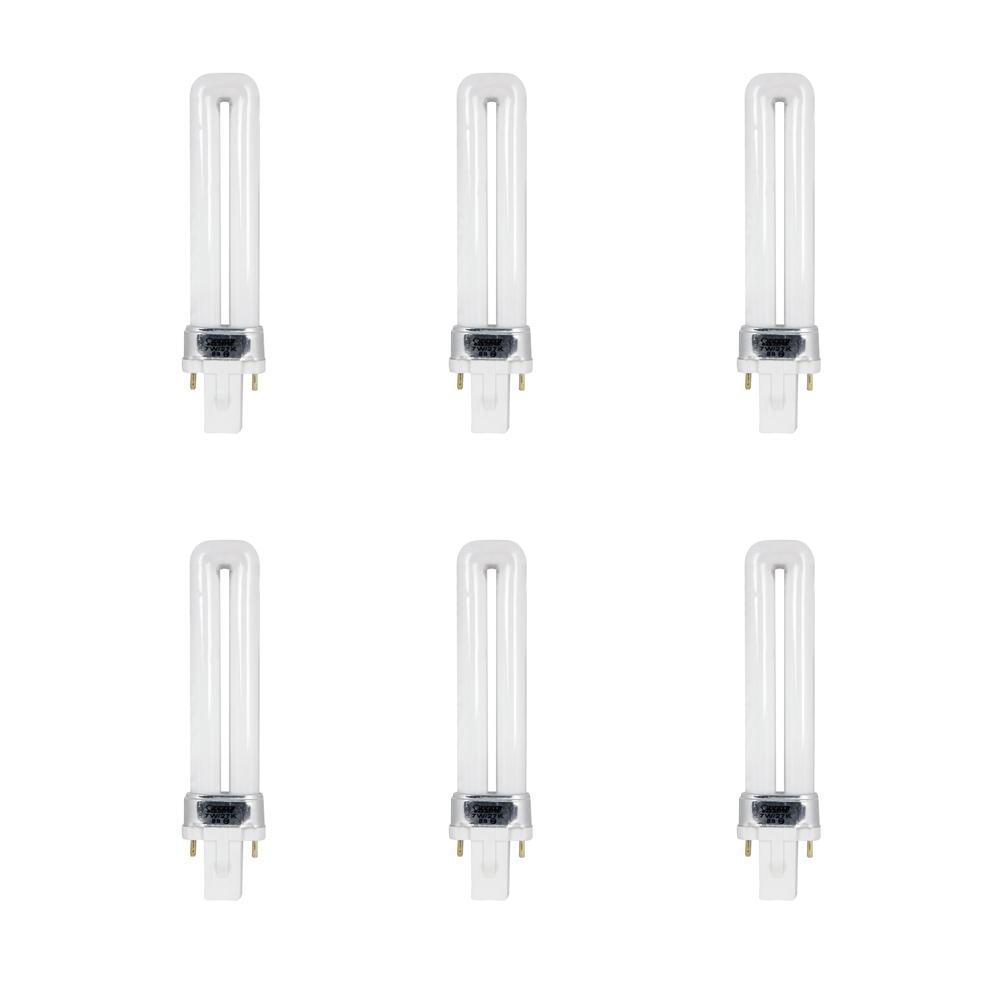 Feit Electric 7W Equivalent PL CFLNI Twin Tube 2-Pin Plug-in G23 Base ...