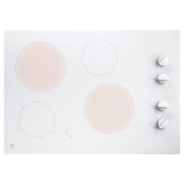 White - Electric Cooktops - Cooktops - The Home Depot