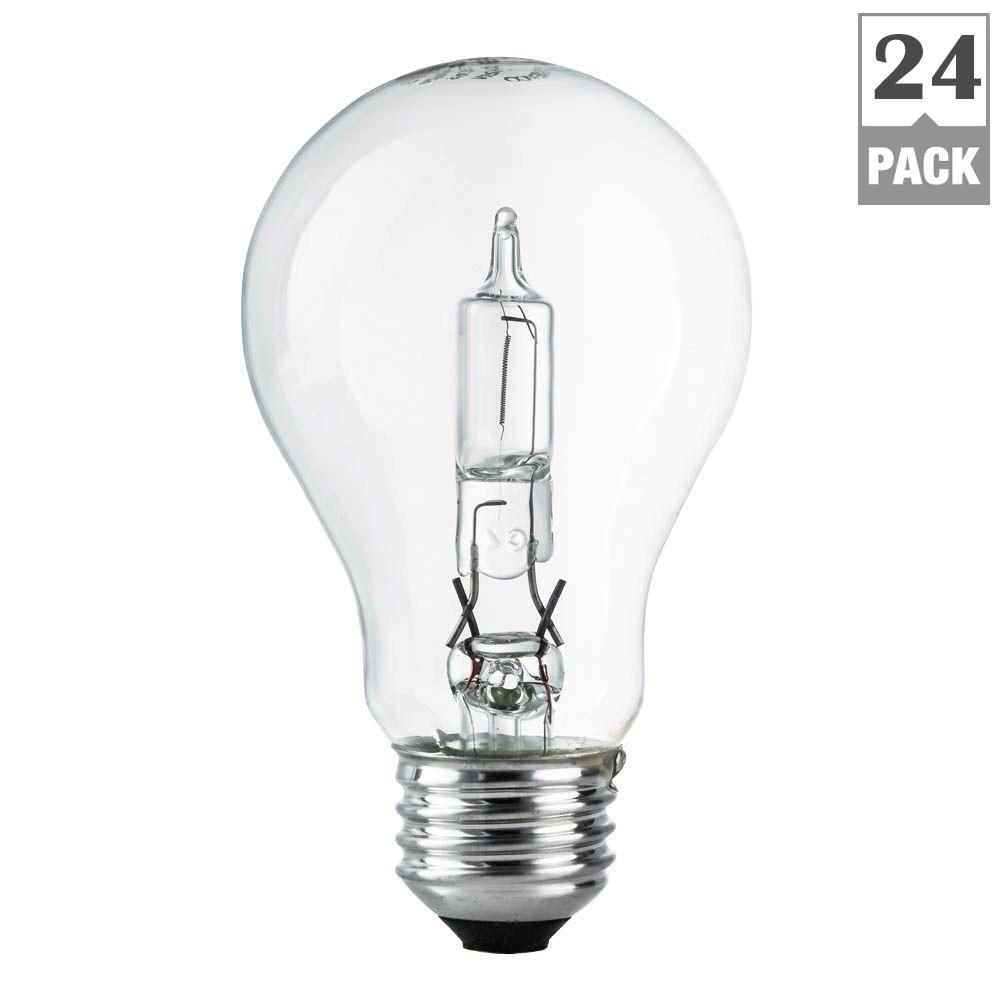 EcoSmart 60-Watt Equivalent A19 Dimmable Clear Eco-Incandescent Light ... EcoSmart 60-Watt Equivalent A19 Dimmable Clear Eco-Incandescent Light ...