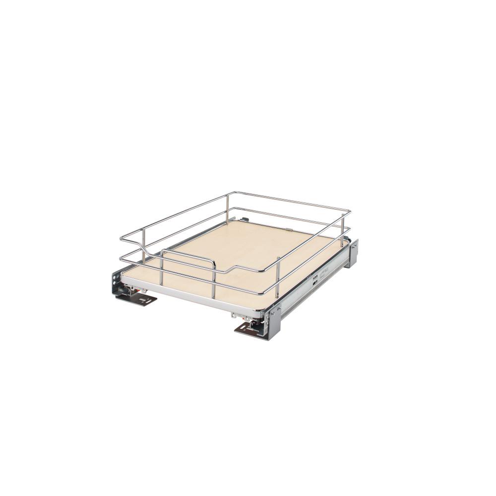 Rolling Shelves 22 in. Deep Do-It-Yourself Pullout Shelf-RSDIY22 - The ...