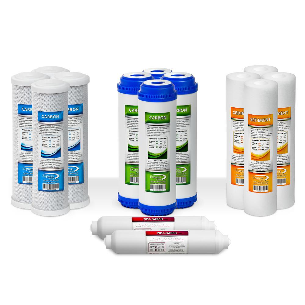 APEC Water Systems Ultimate 10 in. Super Capacity 3-Stage Replacement ...