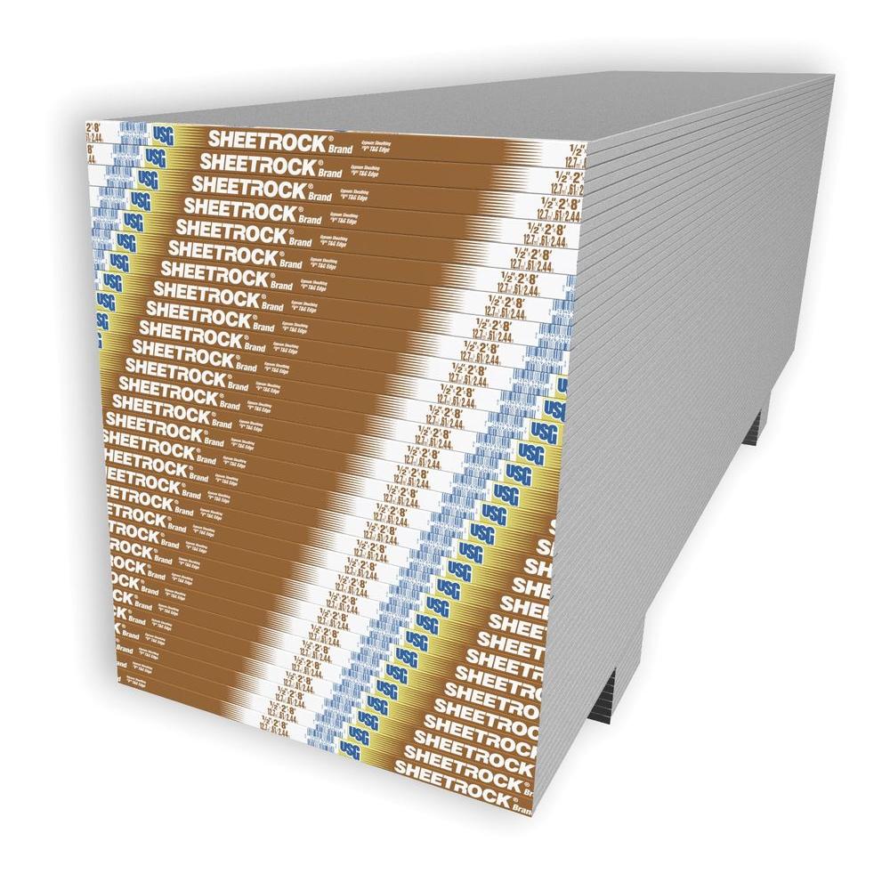 Sheetrock Firecode Core 5 8 In X 4 Ft X 8 Ft Gypsum Sheathing Board 
