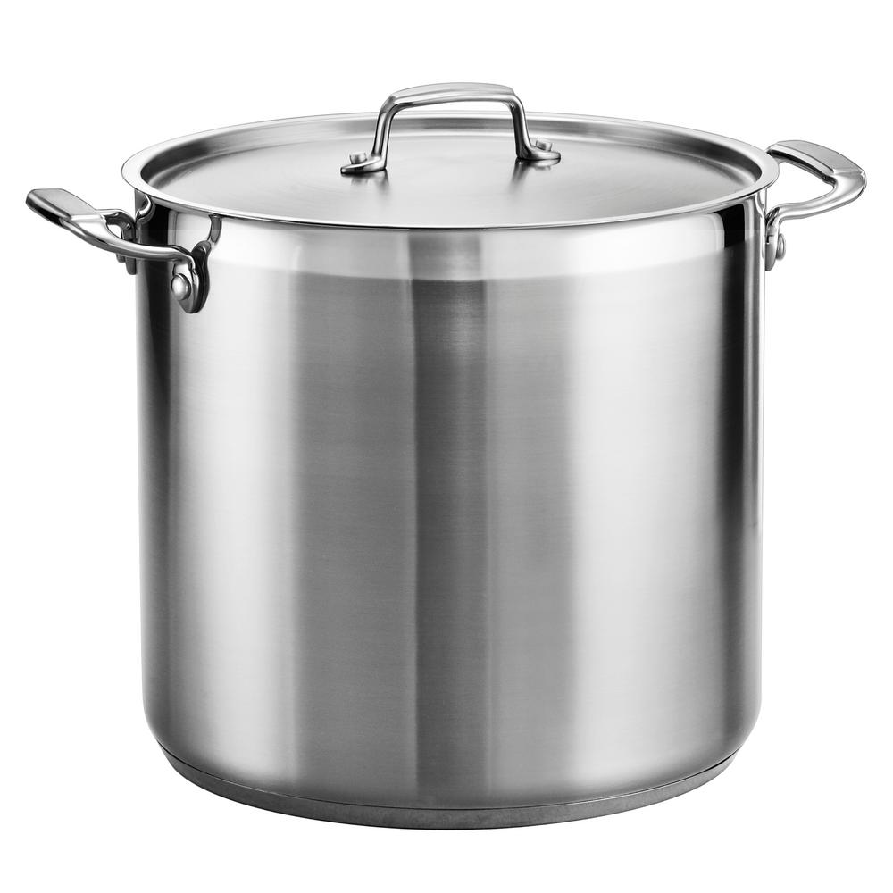 Tramontina Gourmet 20 Qt Stainless Steel Stock Pot With Lid 80120
