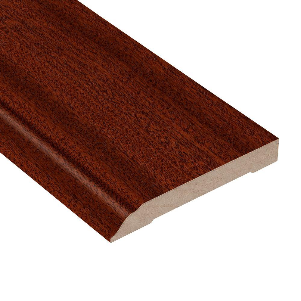 Home Legend Matte Corbin Mahogany 1/2 in. Thick x 3-1/2 in. Wide x 94 ...