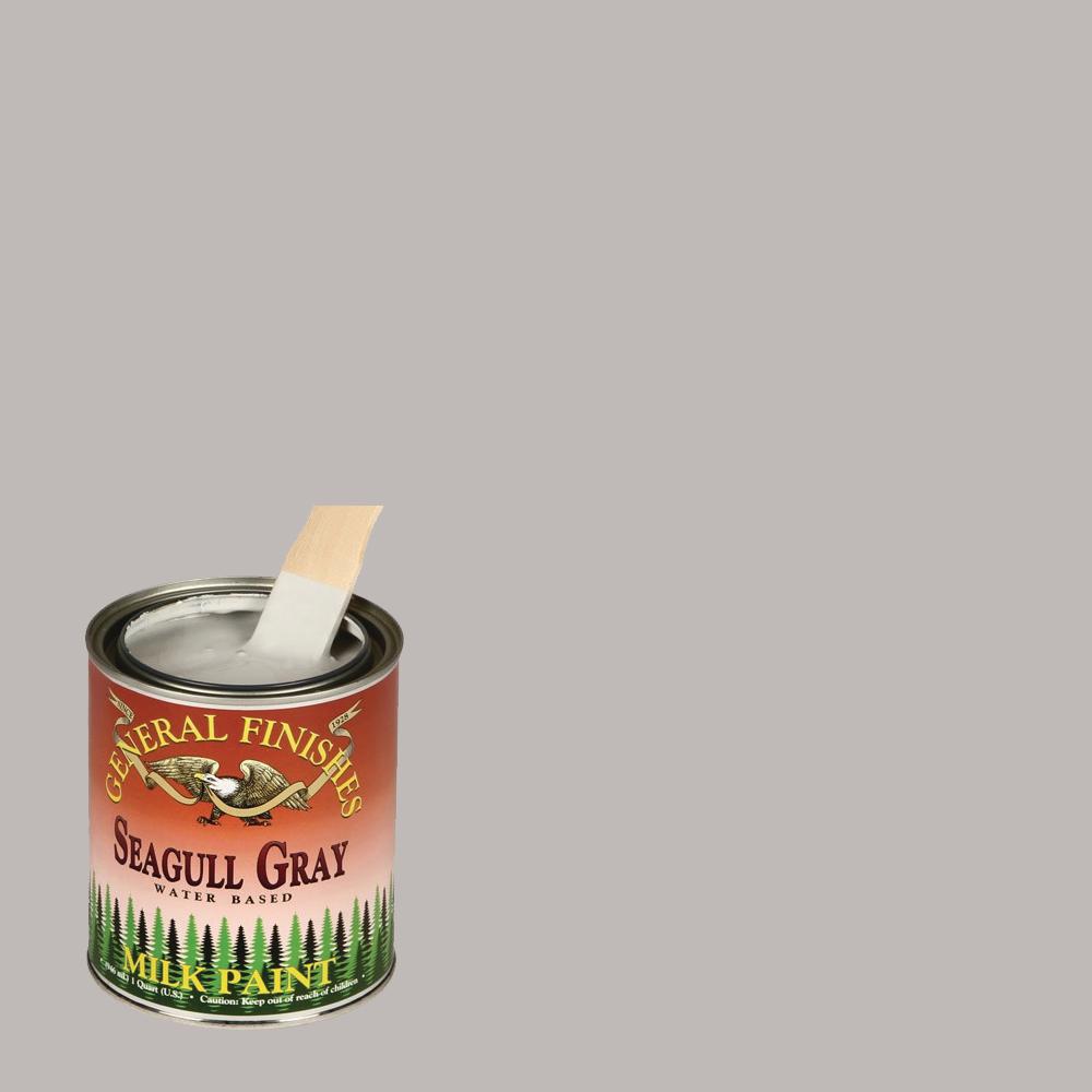 General Finishes 1 gal. Seagull Gray Interior/Exterior Milk Paint-GF ...