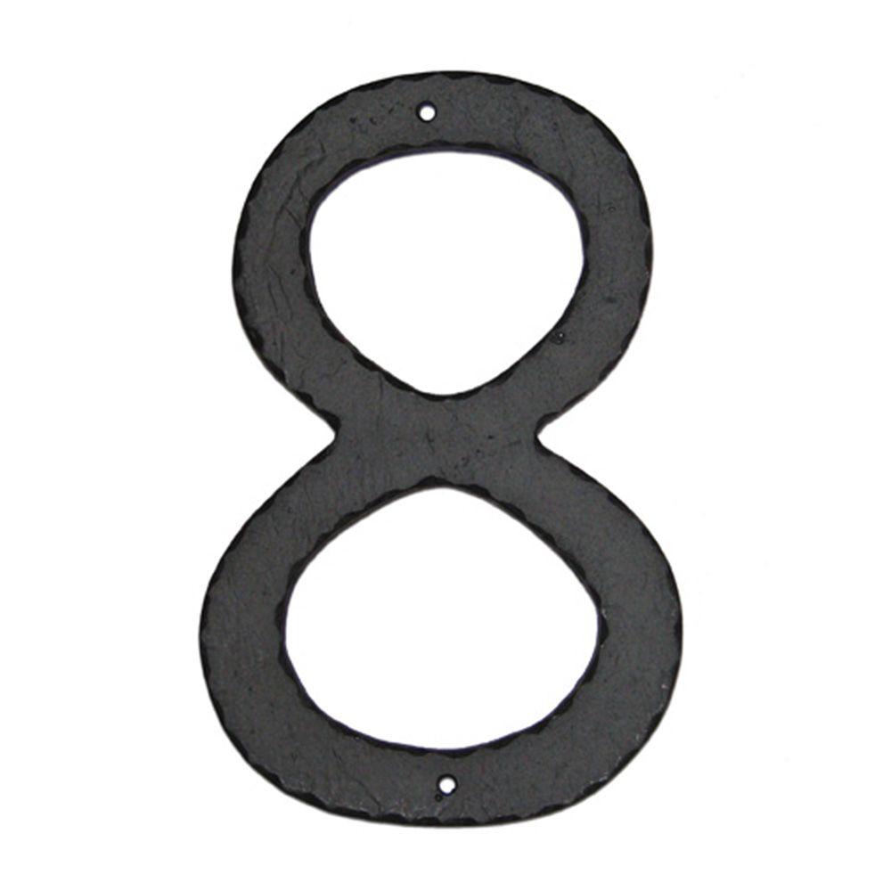 Montague Metal Products 10 in. Textured House Number 8-THN-8 - The Home ...
