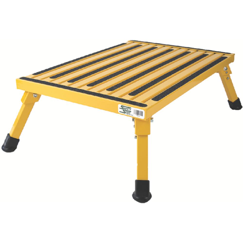 Safety Step Yellow Extra Large Folding Step-XL-08C-Y - The Home Depot