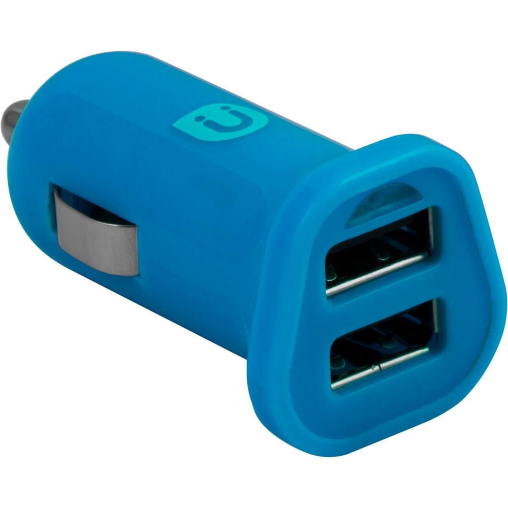 Uber 2.0 - 2.4 Amp DC USB Adapter, Blue-13118 - The Home Depot