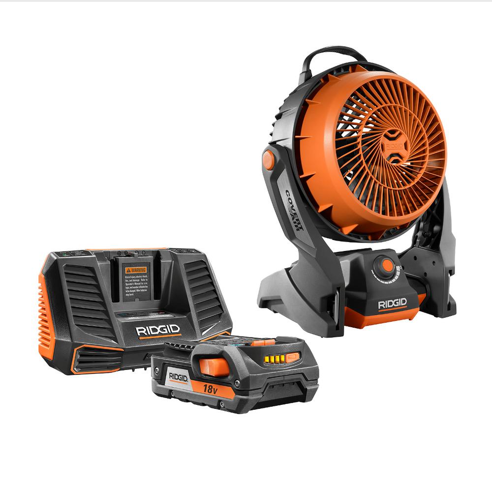 RIDGID - Jobsite Fans - Jobsite - The Home Depot