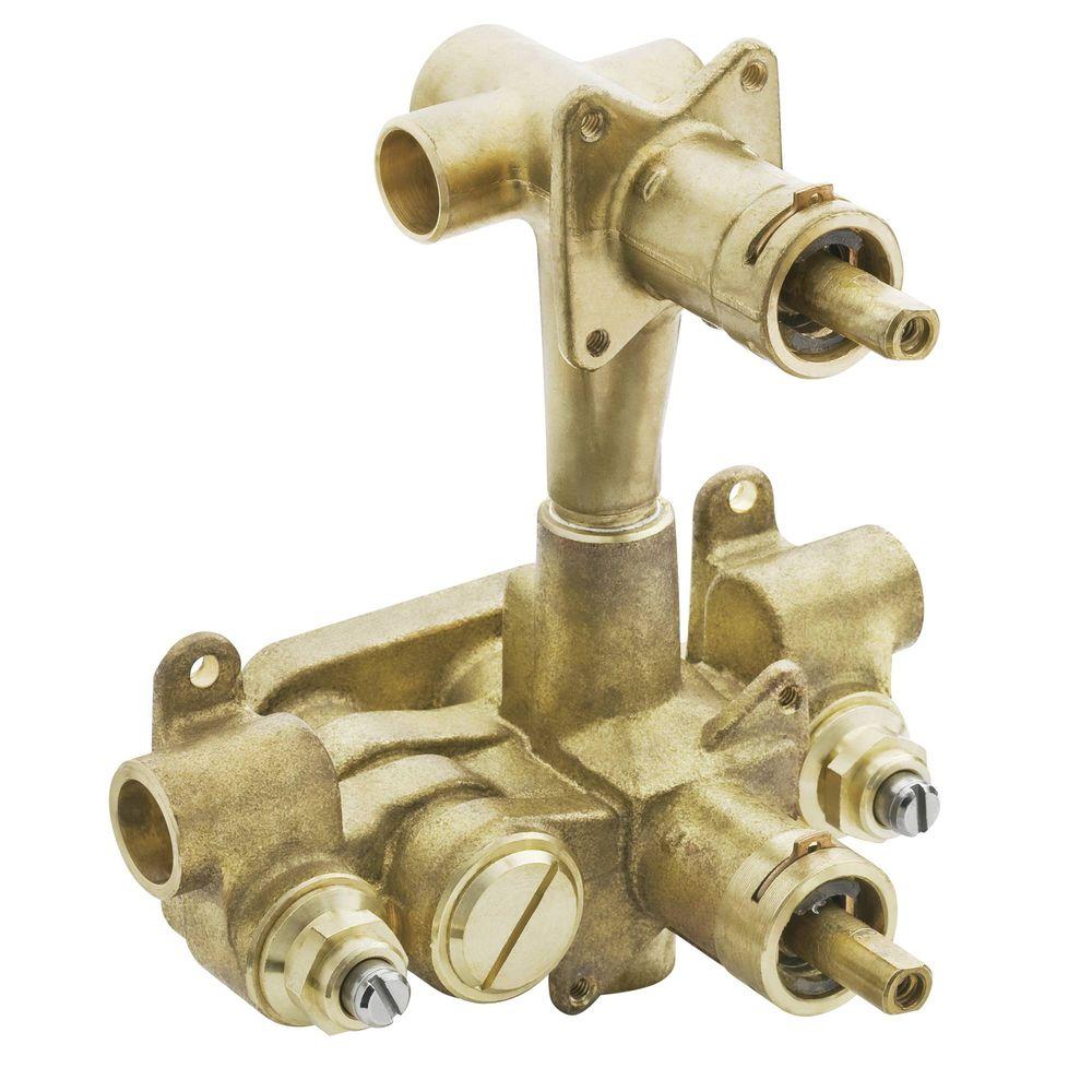 Pfister Single Control Pressure Balance Tub and Shower Valve with Stops ...