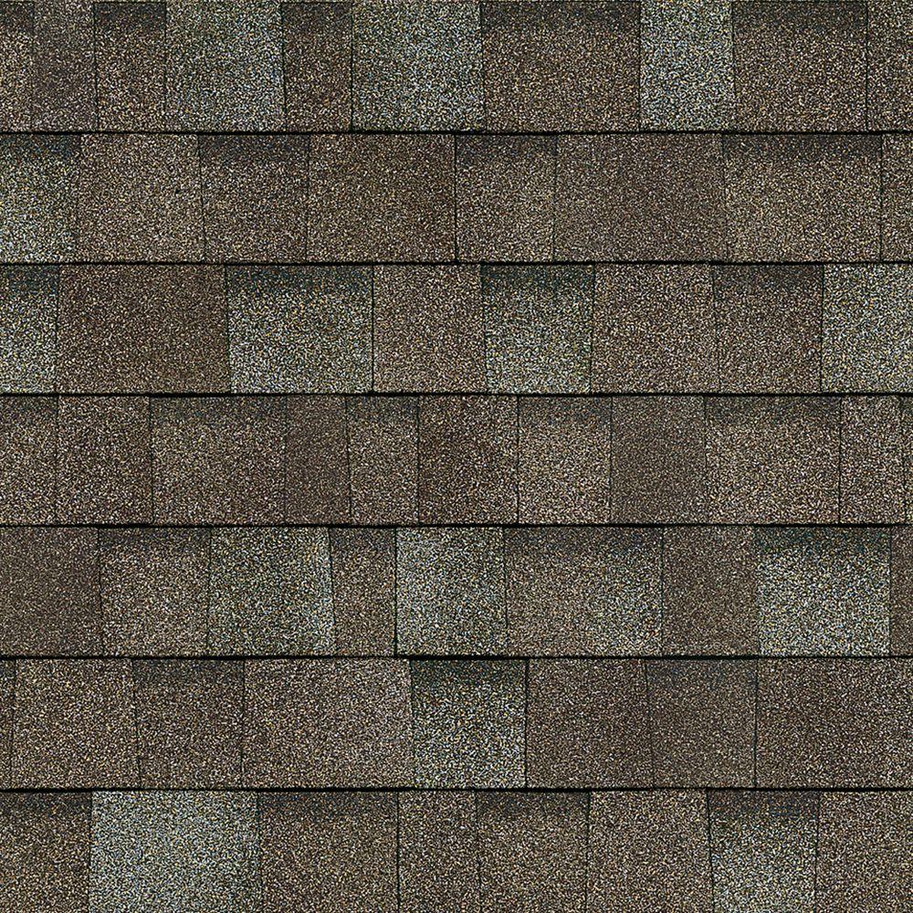 GAF Timberline Natural Shadow Barkwood Lifetime Architectural Shingles ...