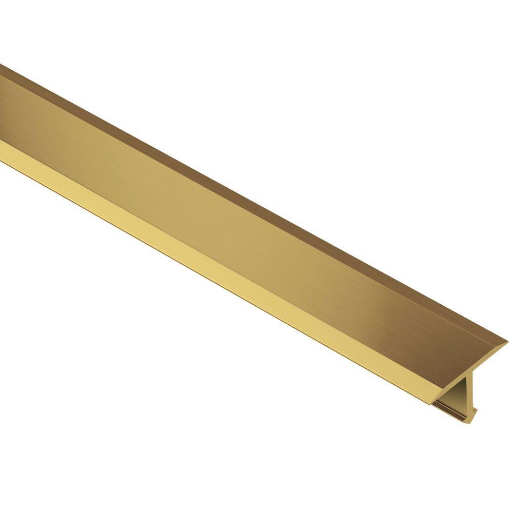 Schluter Reno-T Satin Copper Anodized Aluminum 1 in. x 8 ft. 2-1/2 in ...