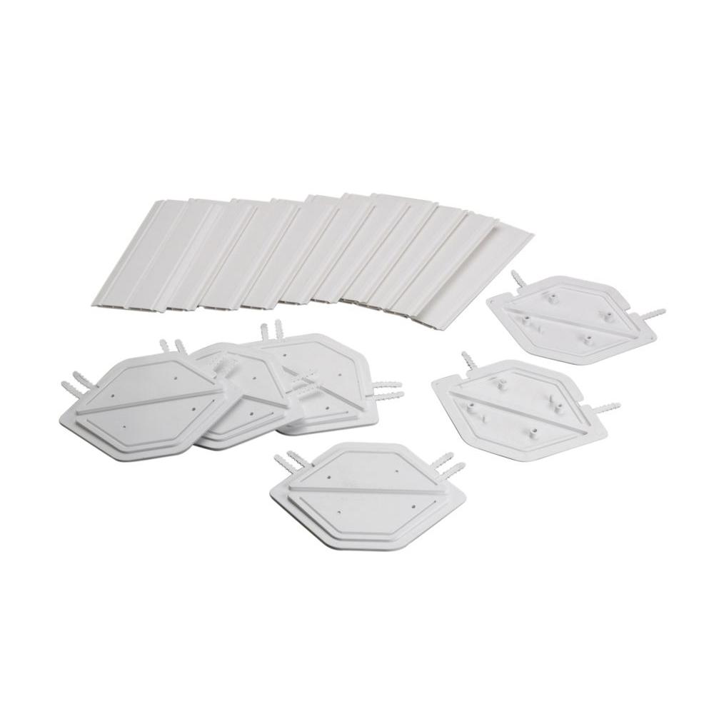 Pittsburgh Corning ProVantage Glass Block Hedron Spacers (5-Pack ...