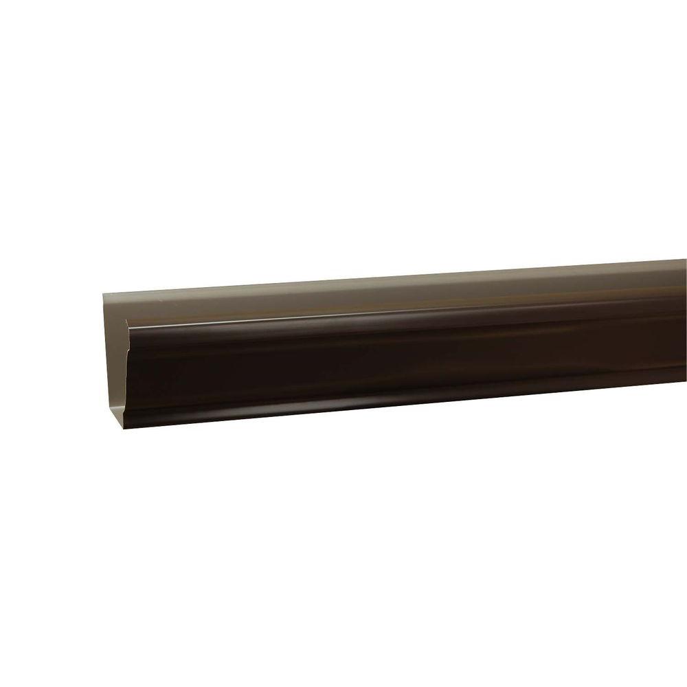 Amerimax Home Products 5 in. x 10 ft. K-Style Royal Brown Aluminum ... Amerimax Home Products 5 in. x 10 ft. K-Style Royal Brown Aluminum ...