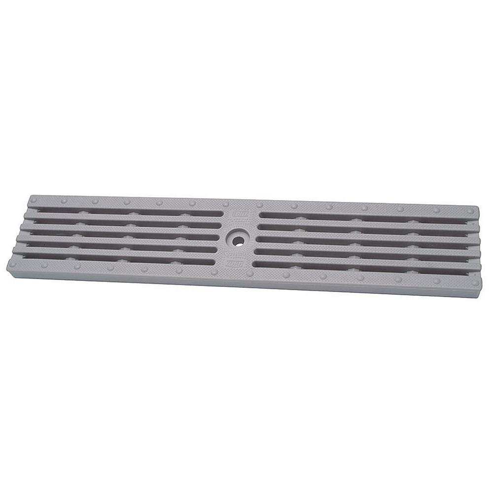 Zurn 4.125 in. x 20 in. Floor Drain Grate-P4-HPP - The Home Depot