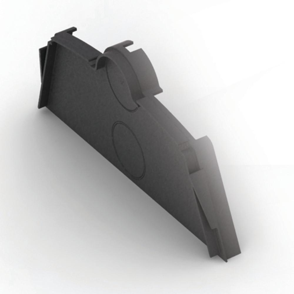 Advanced Drainage Systems 11 in. Biodiffuser End Cap-1101BD - The Home ...