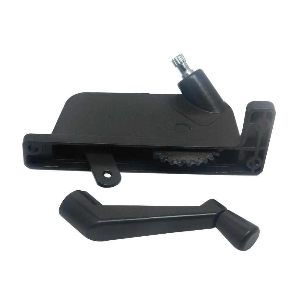 Barton Kramer Security 2-5/16 in. Bronze Aluminium Right-Hand Awning ...