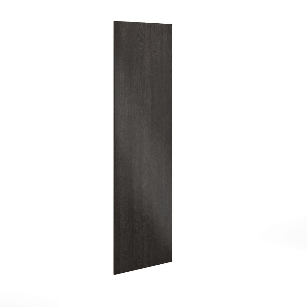 Eurostyle 30x91x0.75 in. Finishing End Panel in Steel Melamine-PAN3091 ...