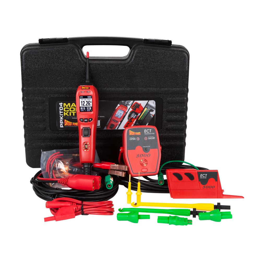 Power Probe PP4 Red and ECT3000 Combo/Master Kit-PPKIT04 - The Home Depot