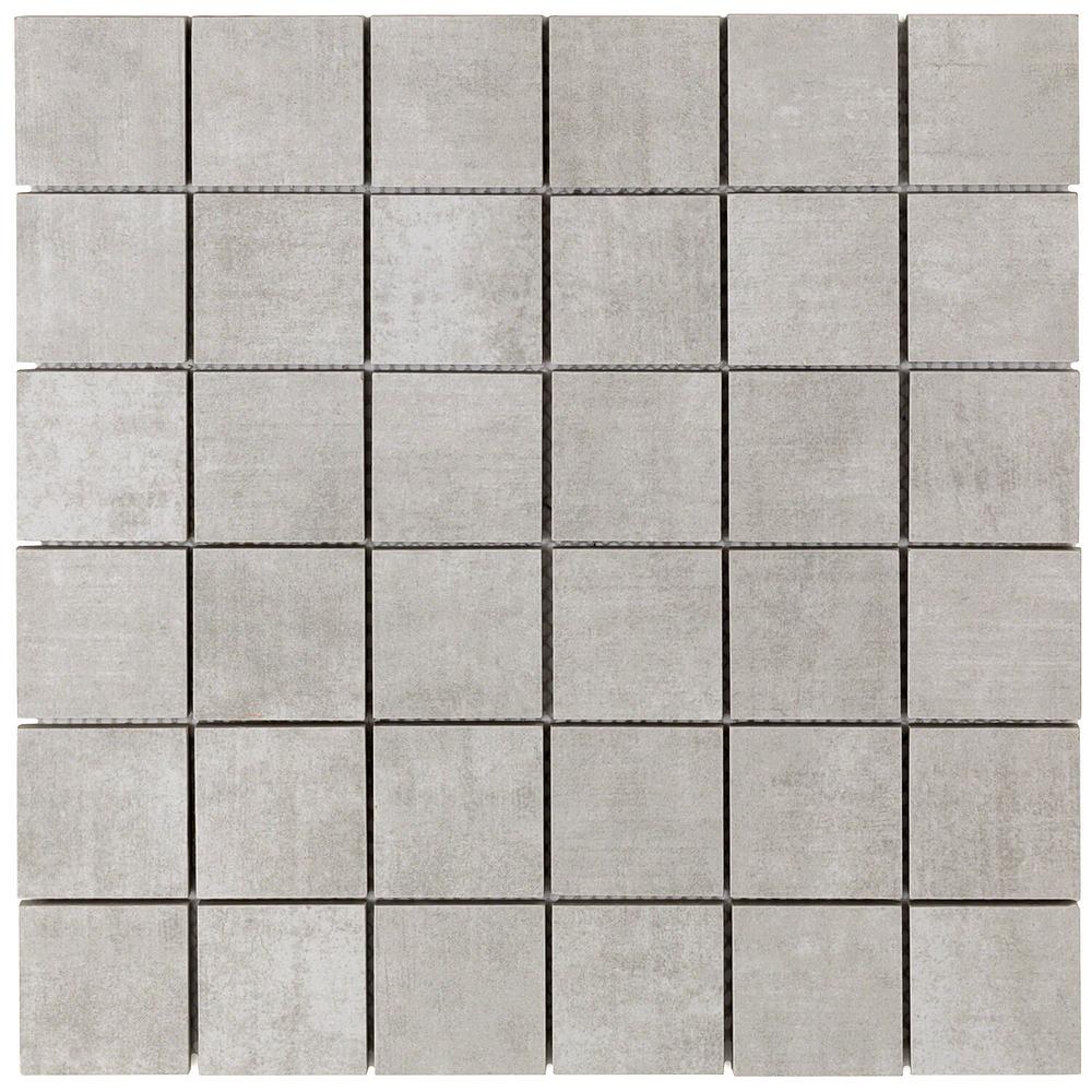 Ivy Hill Tile Essential Cement Silver 4 in. x 8 in. x 10mm Matte ...