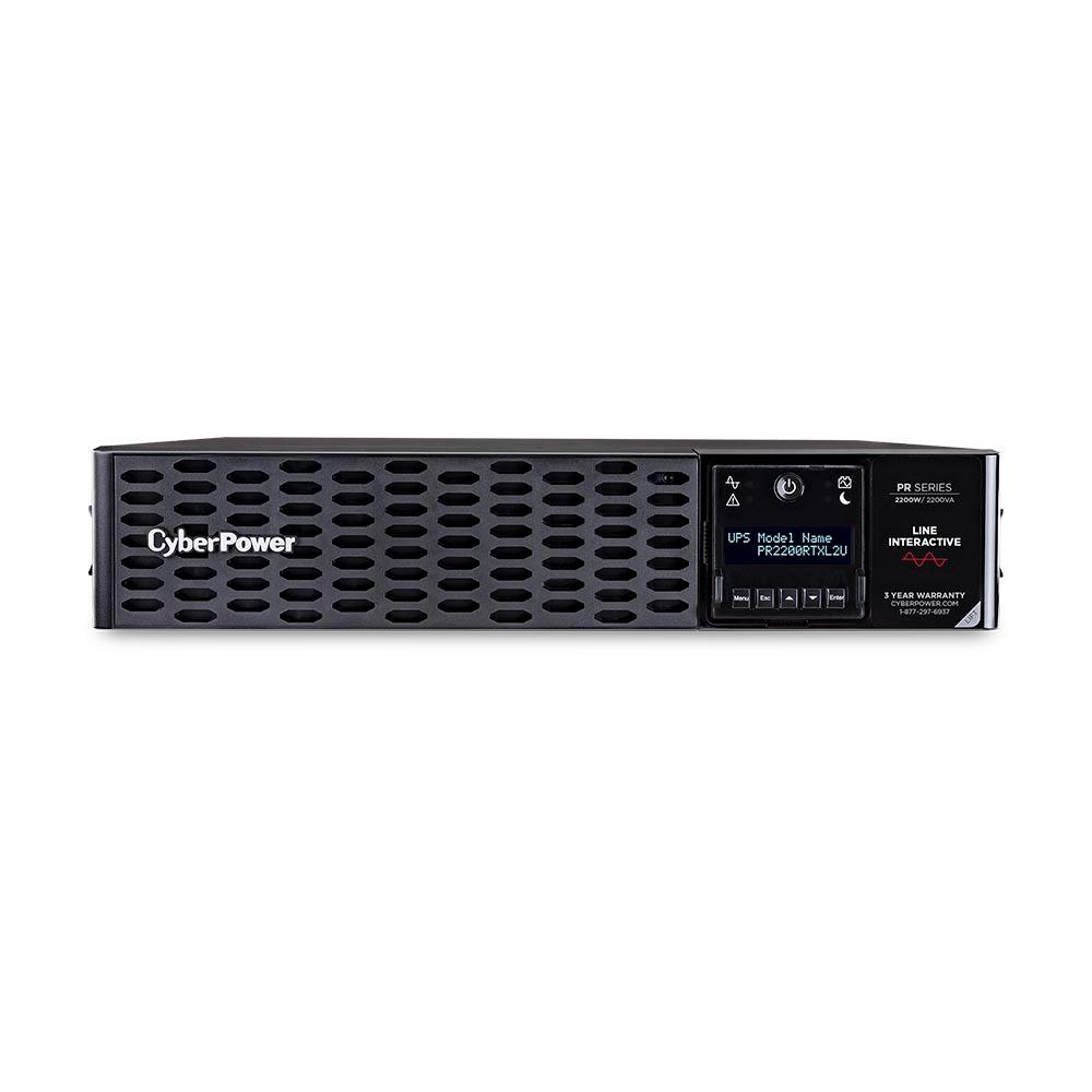 CyberPower 2200VA 120-Volt 8-Outlet Rack/Tower UPS-PR2200RTXL2U - The Home Depot