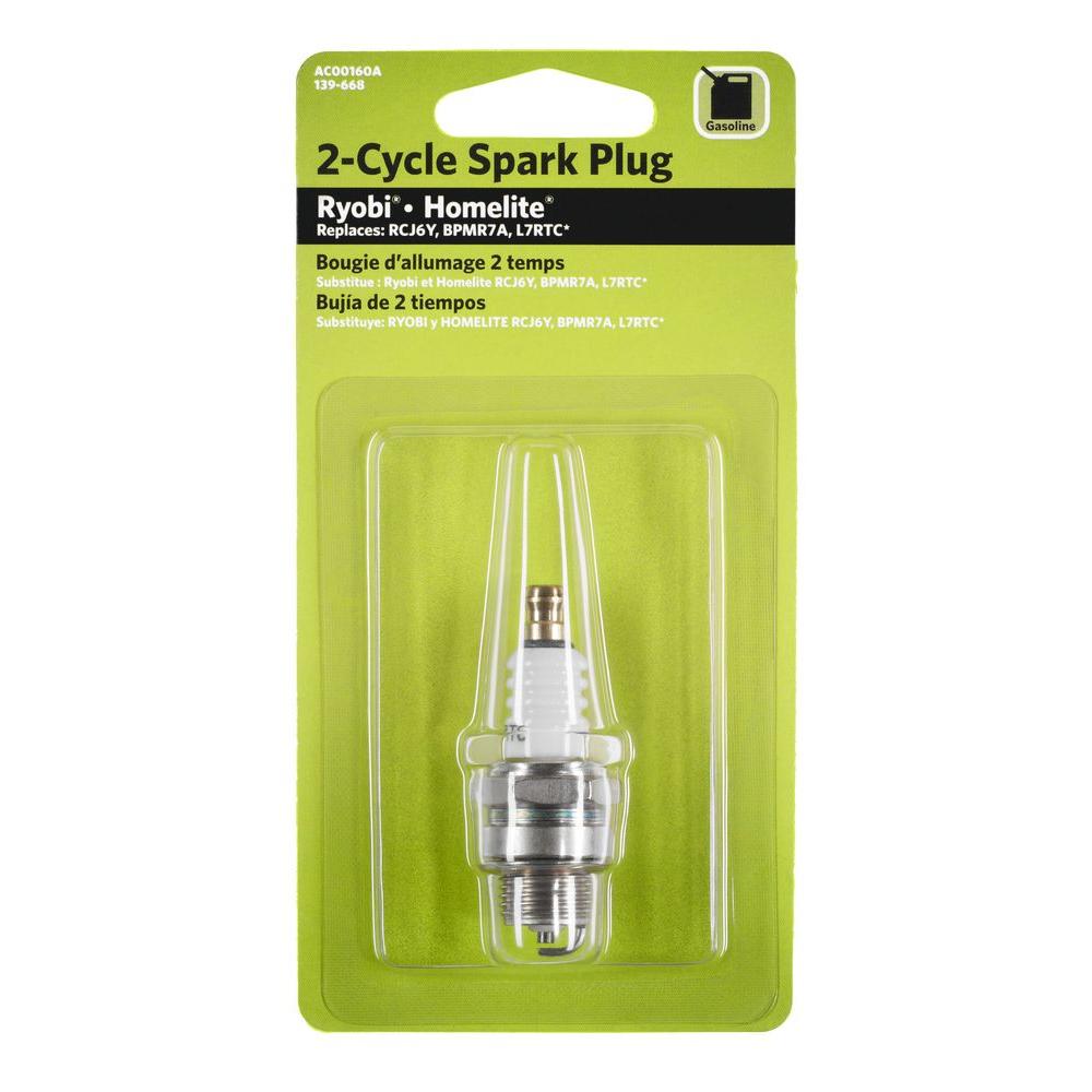 RYOBI 4-Cycle Spark Plug-AC00164A - The Home Depot