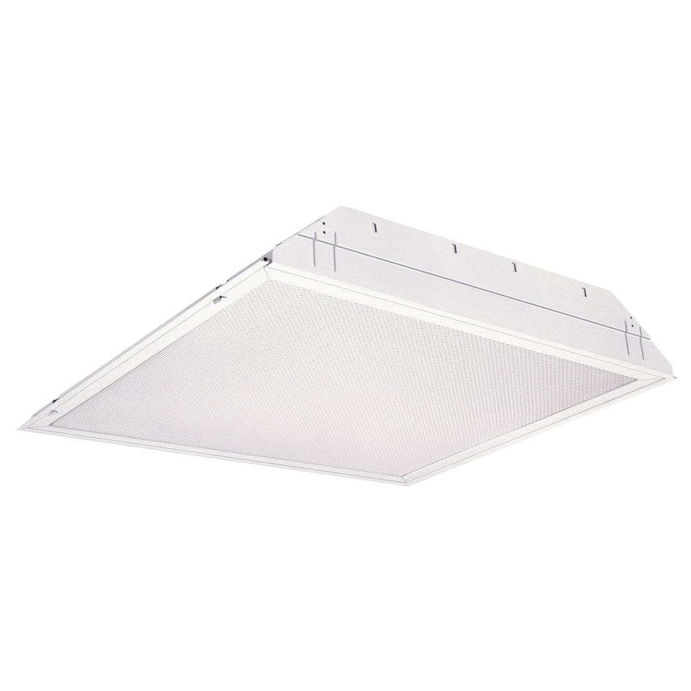 Lithonia Lighting 2SP8 G 2 U316 A12 120 GESB 2-Light White Fluorescent ...