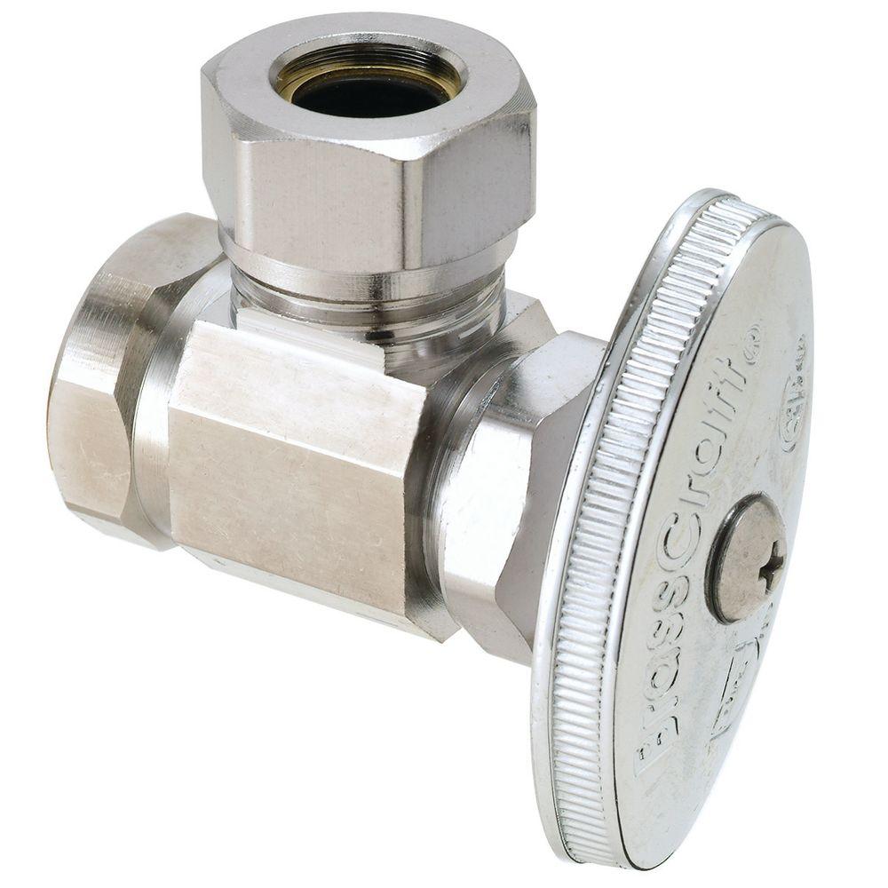 BrassCraft 1 2 In FIP Inlet X 7 16 In And 1 2 In Slip Joint Outlet