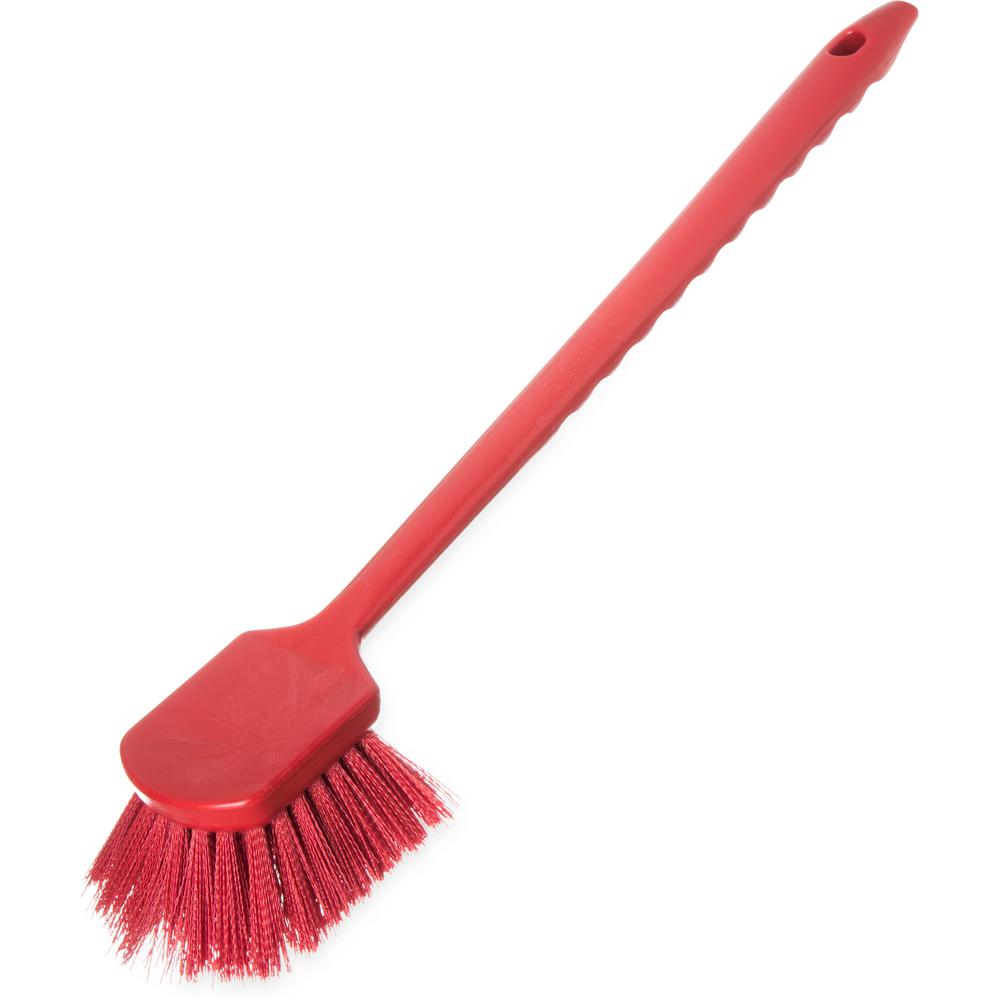 Carlisle 20 in. Sparta Utility Scrub Brush with Polyester Bristles in ...