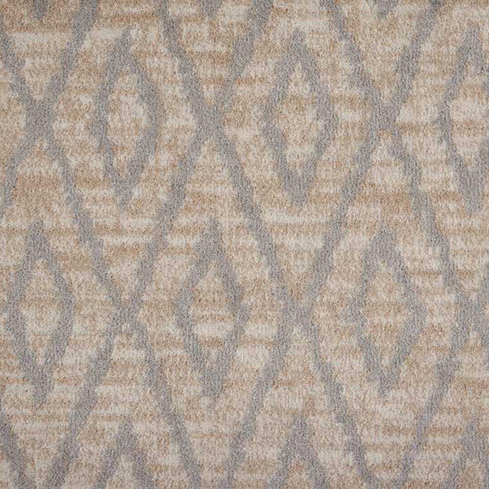 Natural Harmony 6 in. x 6 in. Pattern Carpet Sample - Diamond Back ...