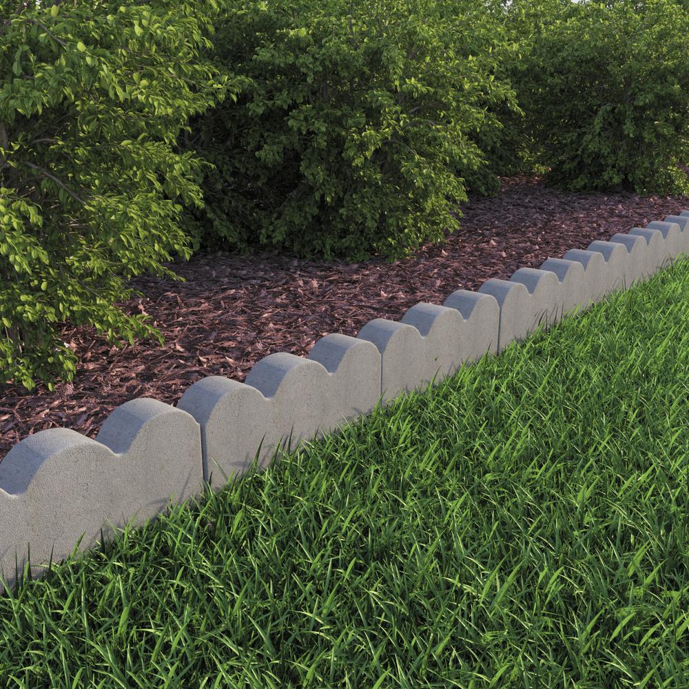 Scalloped Curved Garden Edging Stone - Garden Design Ideas