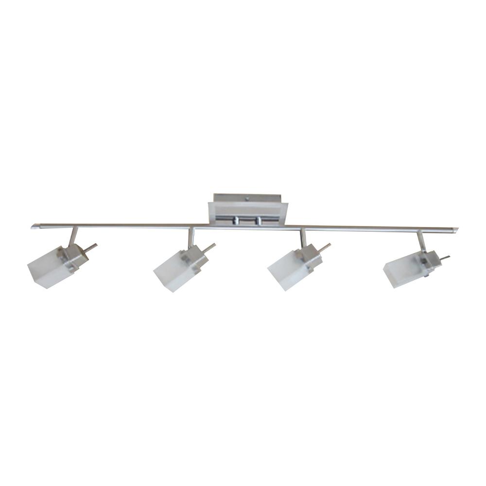 Brushed Nickel Track Lighting Systems Monteaux Lighting 31.5 In.