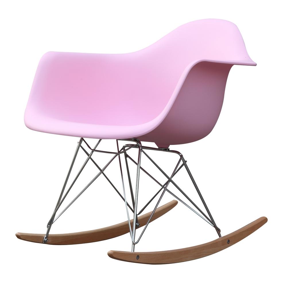 Pink Rocker Arm Chair-FMI2013-PINK - The Home Depot