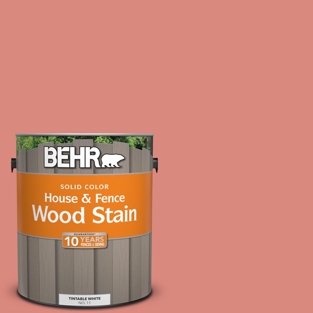 BEHR 1 gal. #M170-5 Indian Sunset Solid Color House and Fence Exterior ...