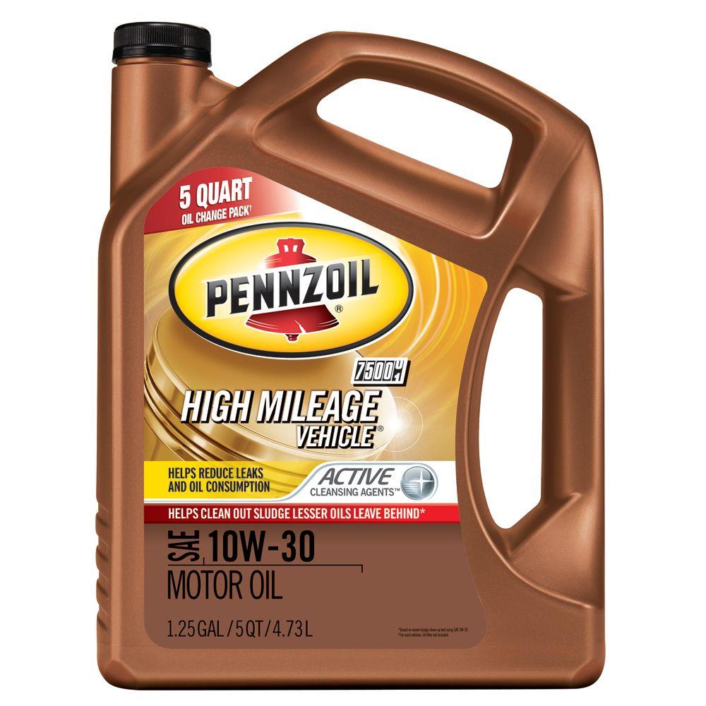 Pennzoil HMV 10W30 160 Fl Oz Motor Oil 550038202 The Home Depot Pennzoil HMV 10W30 160 Fl Oz Motor Oil 550038202 The Home Depot