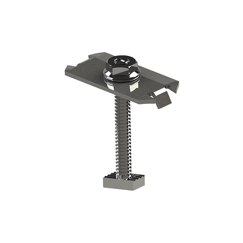 UNIRAC 302028C Solar Mount Preassembled Integrated Bonding Top Mounting ...