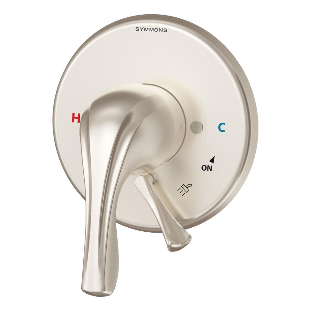 Symmons Origins 1 Handle Tubshower Valve Trim Kit In Satin Nickel Valve Not Included S 9600ts