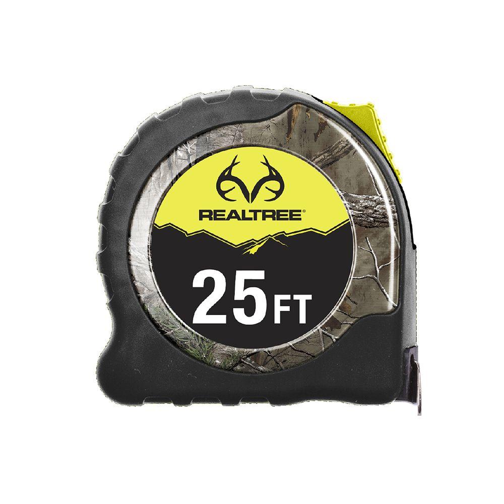Realtree 25 ft. Tape Measure-RTO4001 - The Home Depot