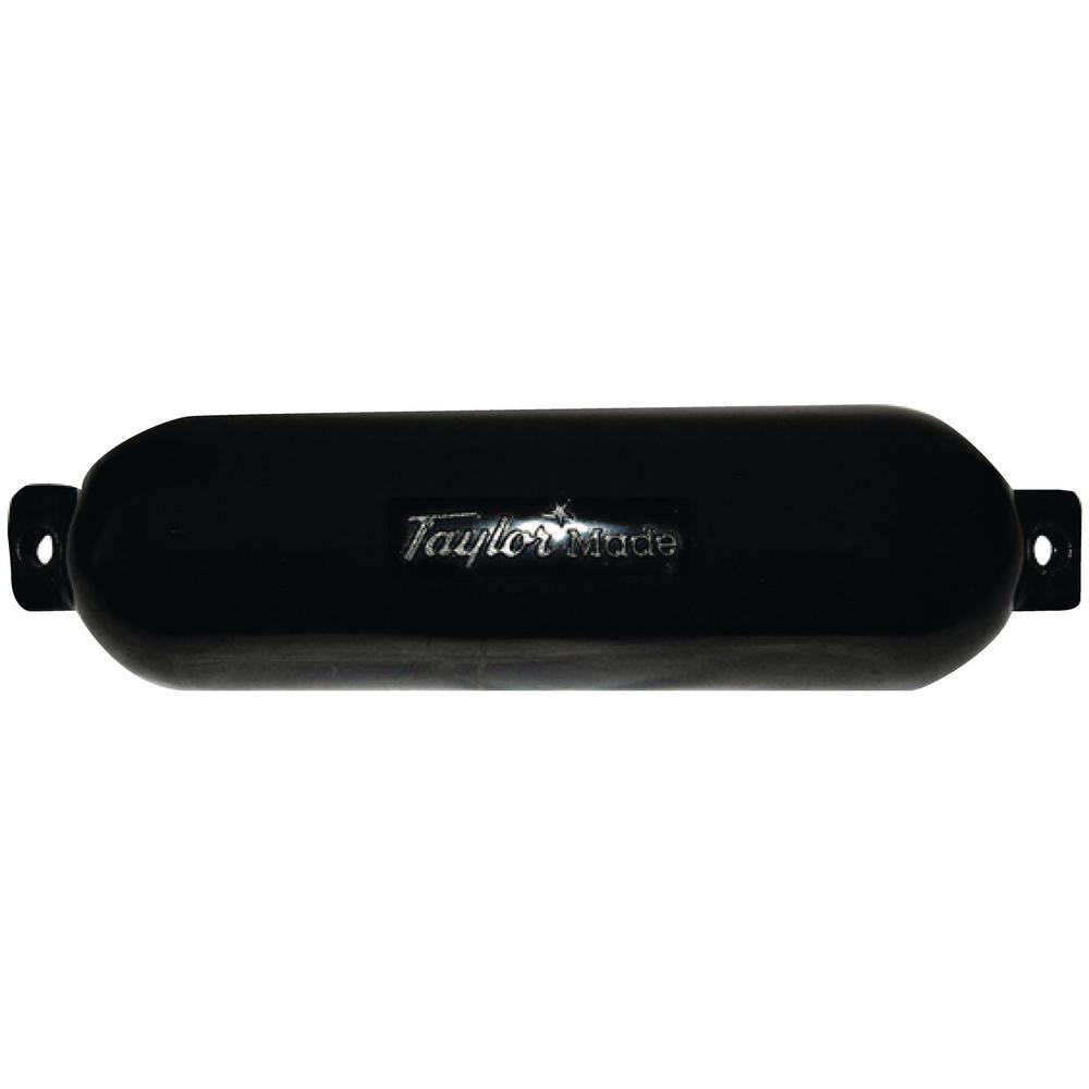 Taylor Made 8-1/2 in. x 27 in. Hull Gard Inflatable Vinyl Fender, Black ...