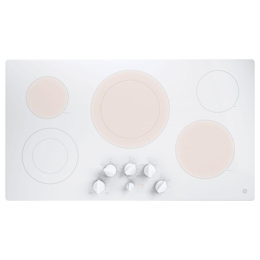 White - Electric Cooktops - Cooktops - The Home Depot