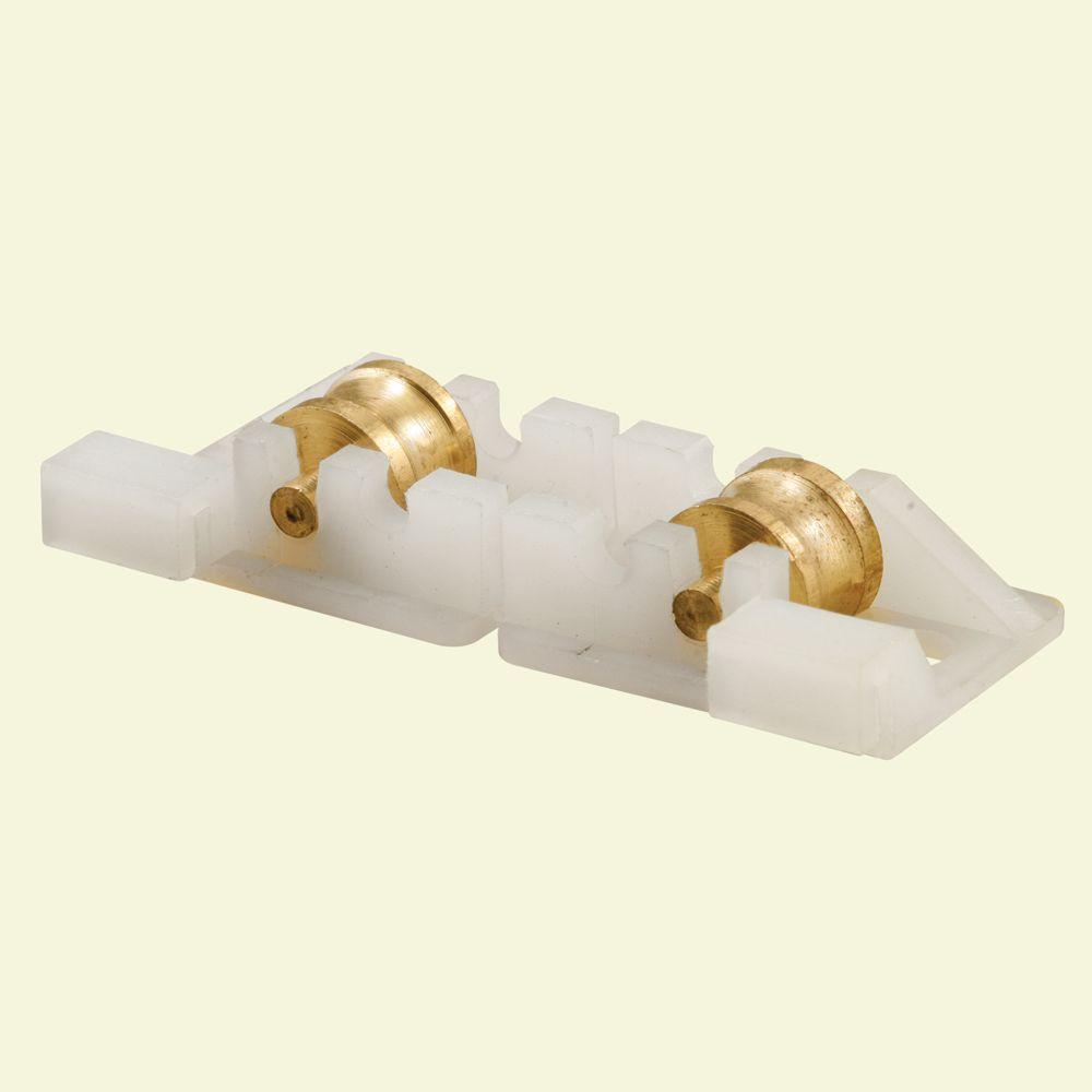Prime-Line Sliding Window Tandem Roller Assembly, 3/8 in. Brass Rollers ...